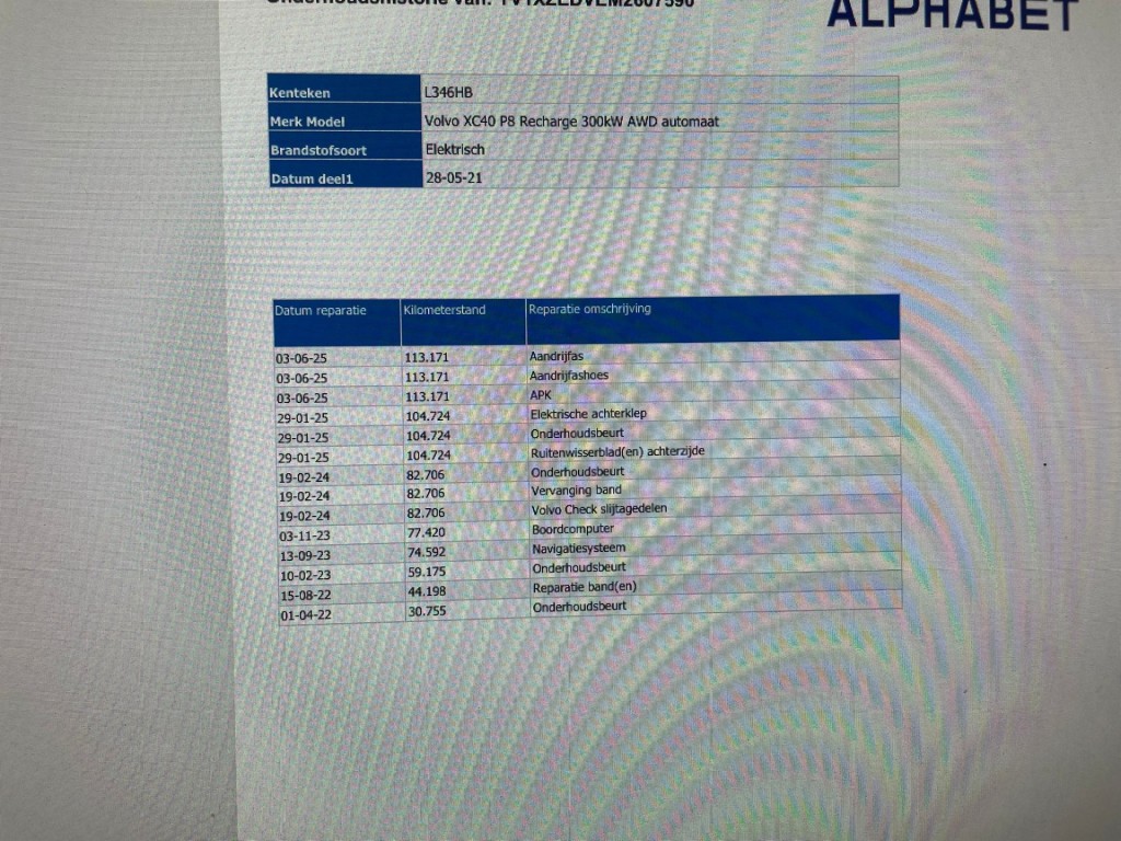 VOLVO XC40 Recharge P8 AWD R-Design - Carplay, panorama, Leer, Camera ...